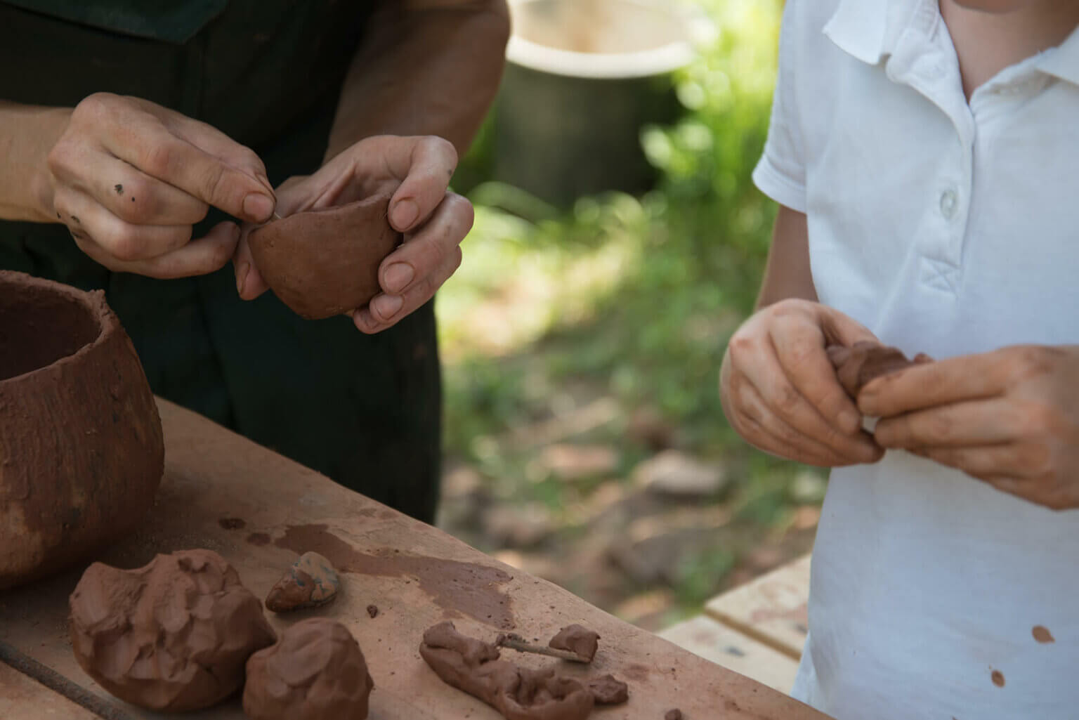 Playing with Clay Stimulates Children and Makes Them Happy!